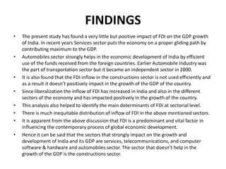 Fdi ppt | PPTX