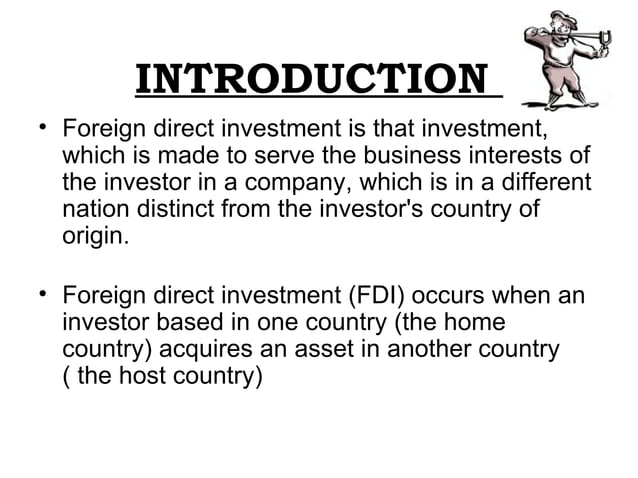 Fdi presentation | PPT