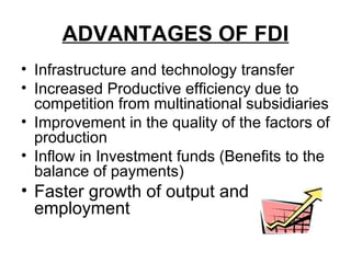 Fdi presentation | PPT