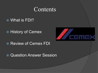 Fdi presentation ib_final fully | PPTX