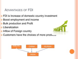 FDI/Foreign Direct Investment | PPTX