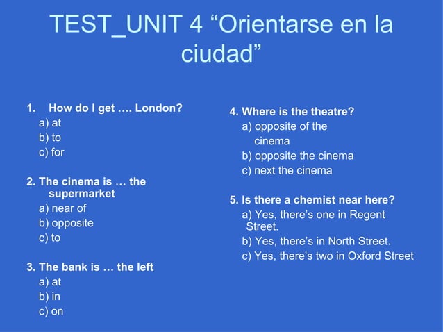 THAT'S ENGLISH MODULE 1_TEST | PPT