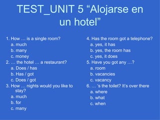 THAT'S ENGLISH MODULE 1_TEST | PPT