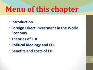 Foreign Direct Investment | PPT
