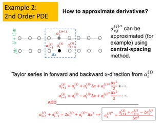 A brief introduction to finite difference method | PPTX