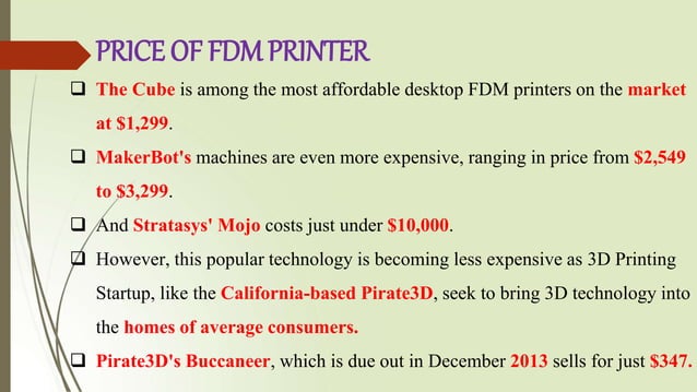 FDM FUSED DEPOSITION MODELLING | PPTX | 3-D Graphics | Computer ...