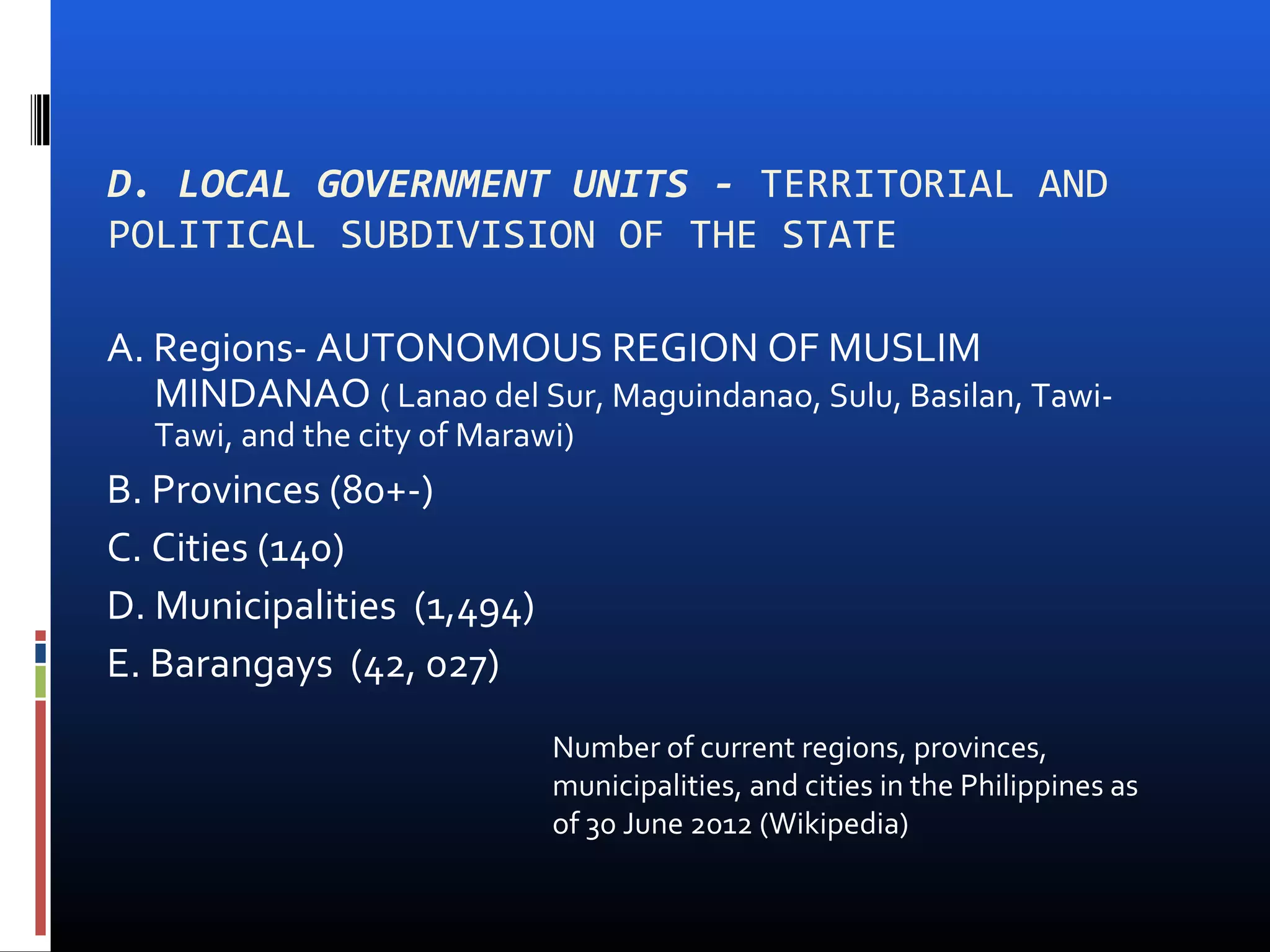 Philippine Administrative System by HCZS | PPT