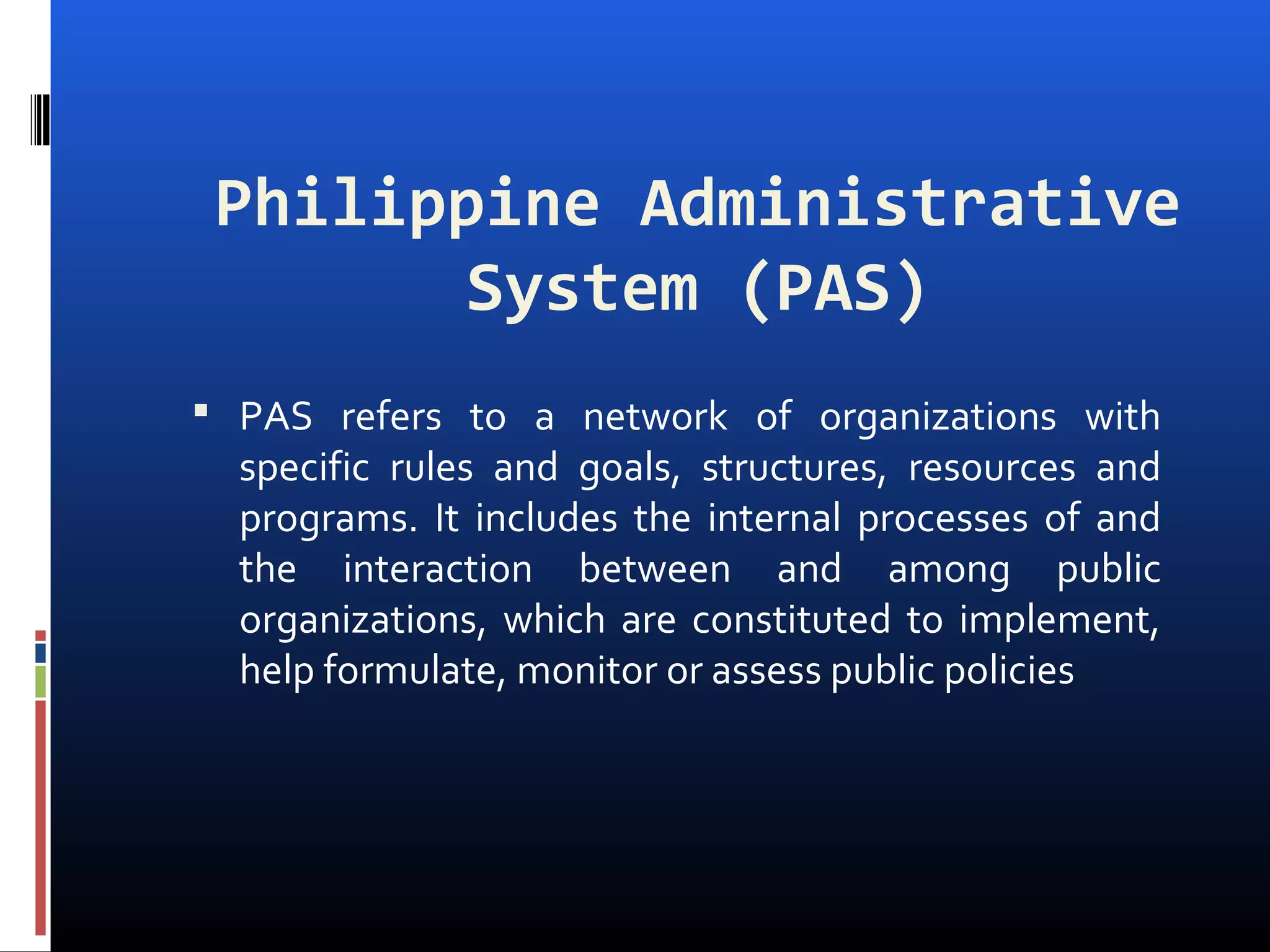 Philippine Administrative System by HCZS | PPT
