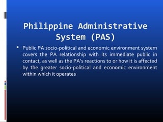Philippine Administrative System by HCZS | PPT