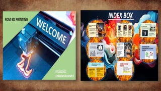 NTTF PDTD (FDM 3d printing.pptx) | PPTX