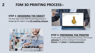 NTTF PDTD (FDM 3d printing.pptx) | PPTX