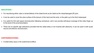 FDMA FLAP - The first dorsal metacarpal artery (FDMA) flap is used ...
