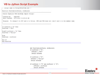 FDM vs FDMEE: What you Need to Know - Emtec, Inc. | PPTX