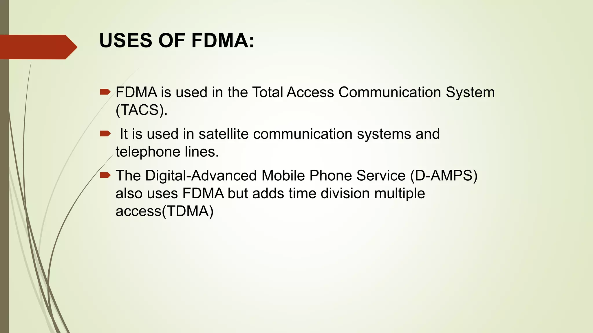 Tdma Fdma And Cdma Ppt