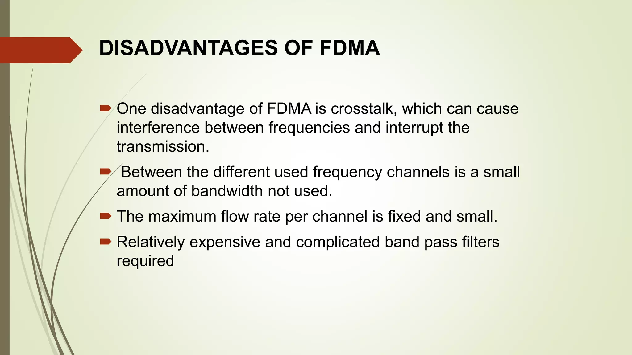 TDMA, FDMA, and CDMA | PPTX