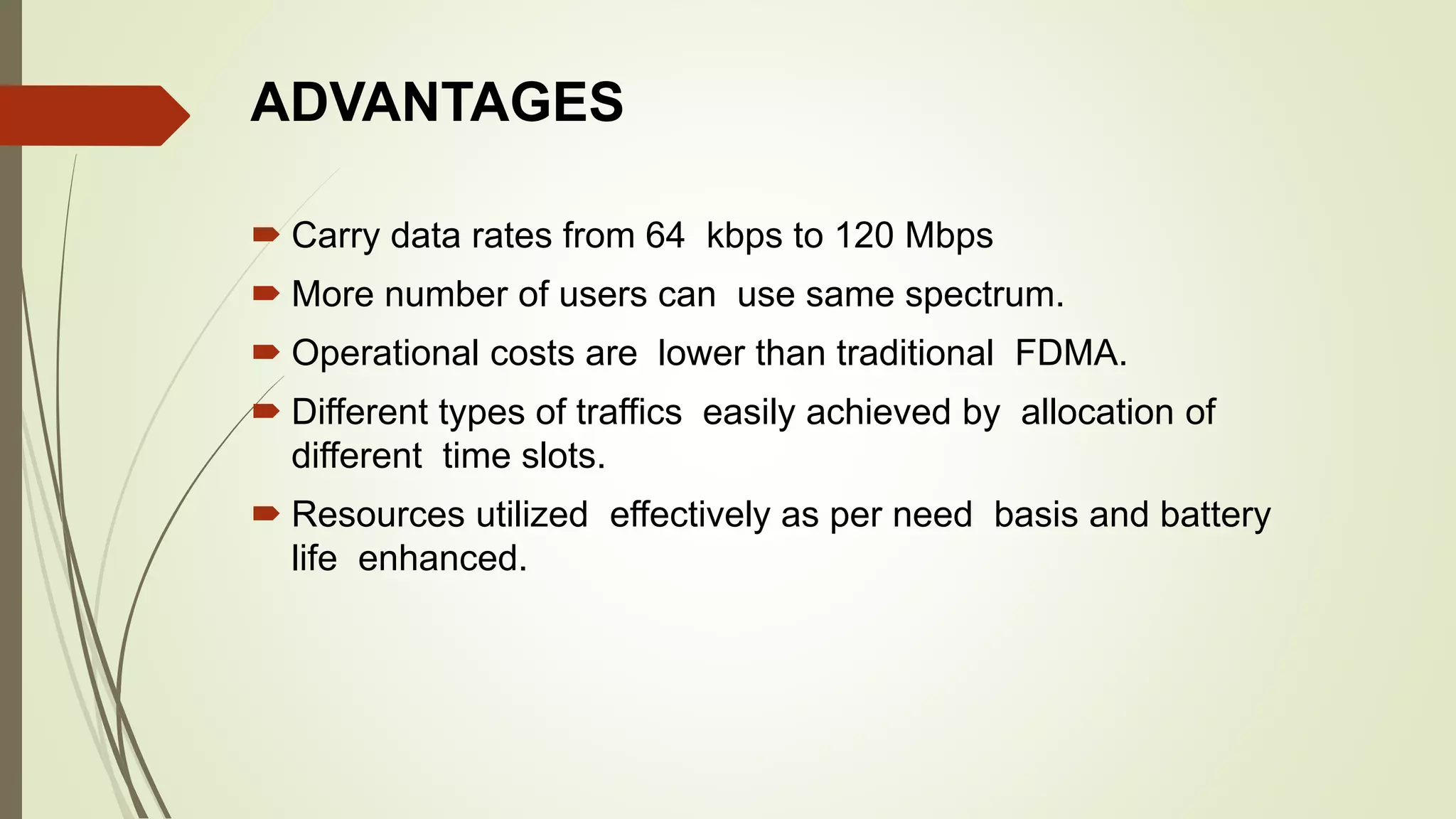 Tdma Fdma And Cdma Ppt