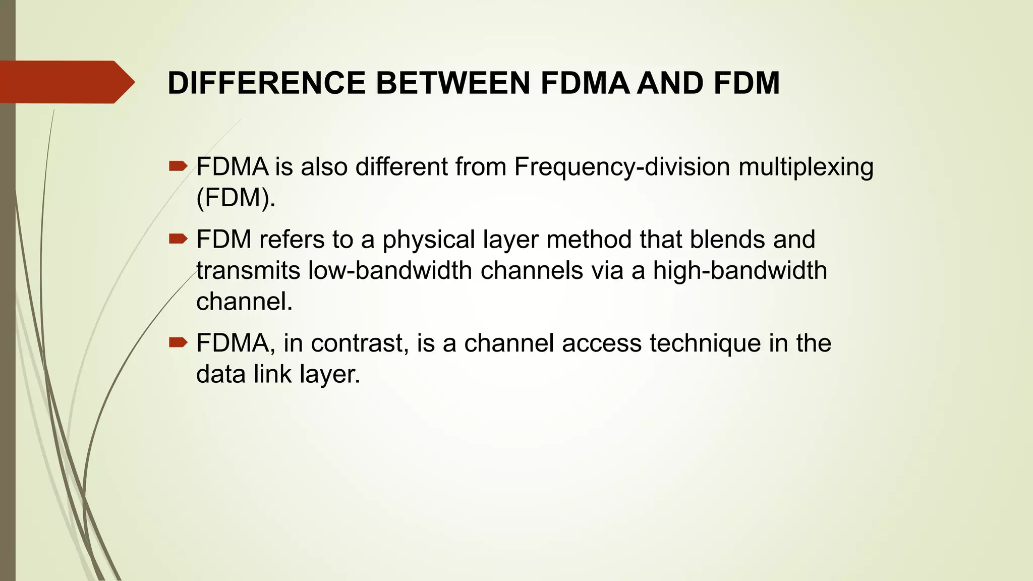 Tdma Fdma And Cdma Ppt