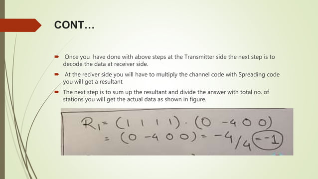 TDMA, FDMA, and CDMA | PPTX