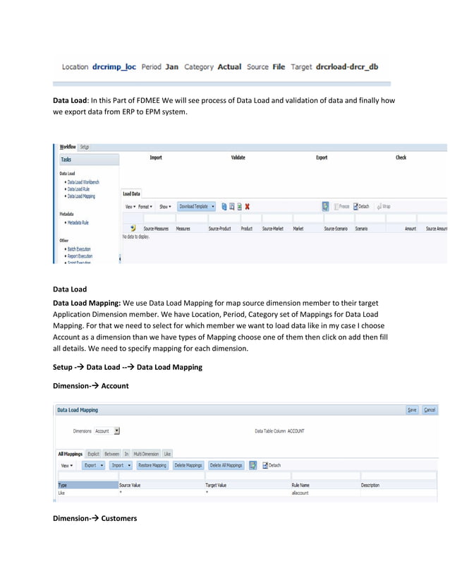 FDMEE script examples | PDF | Programming Languages | Computing