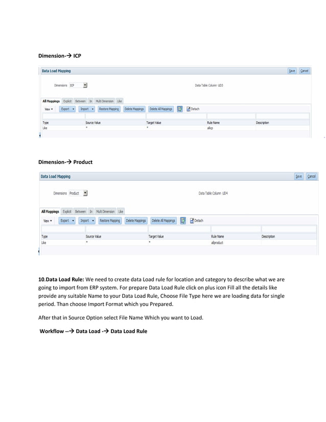 FDMEE script examples | PDF | Programming Languages | Computing
