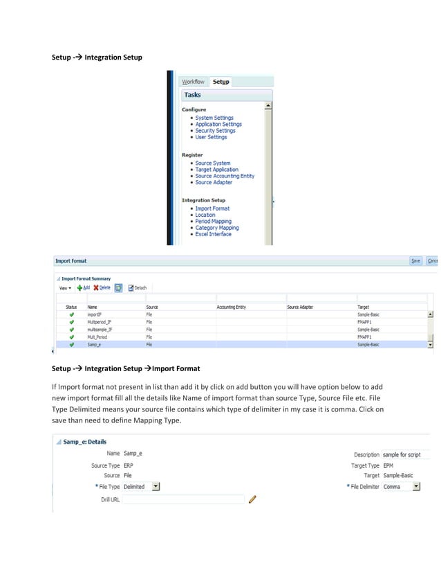 FDMEE script examples | PDF | Programming Languages | Computing
