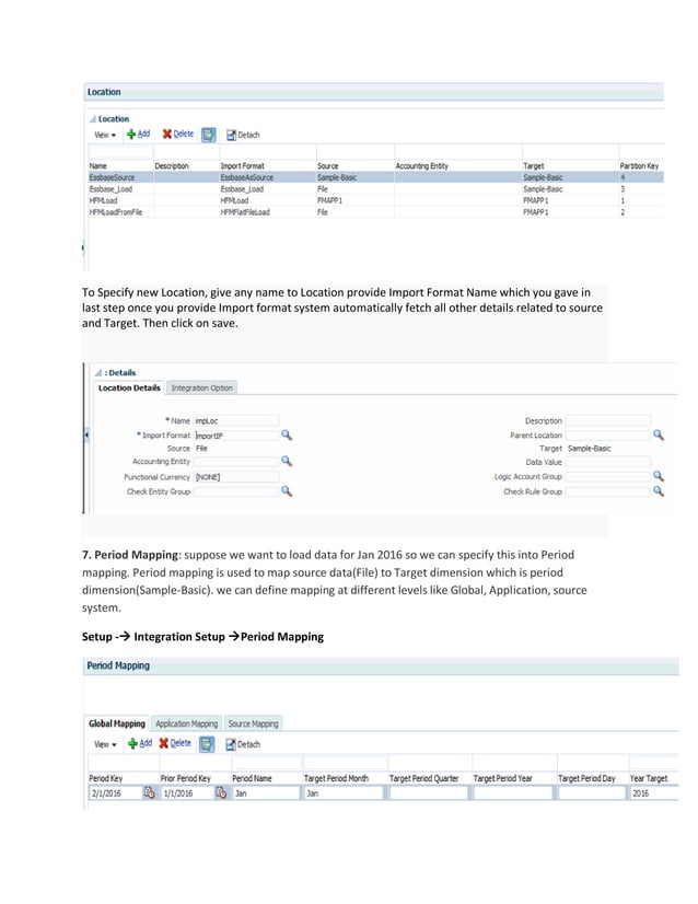 FDMEE script examples | PDF | Programming Languages | Computing
