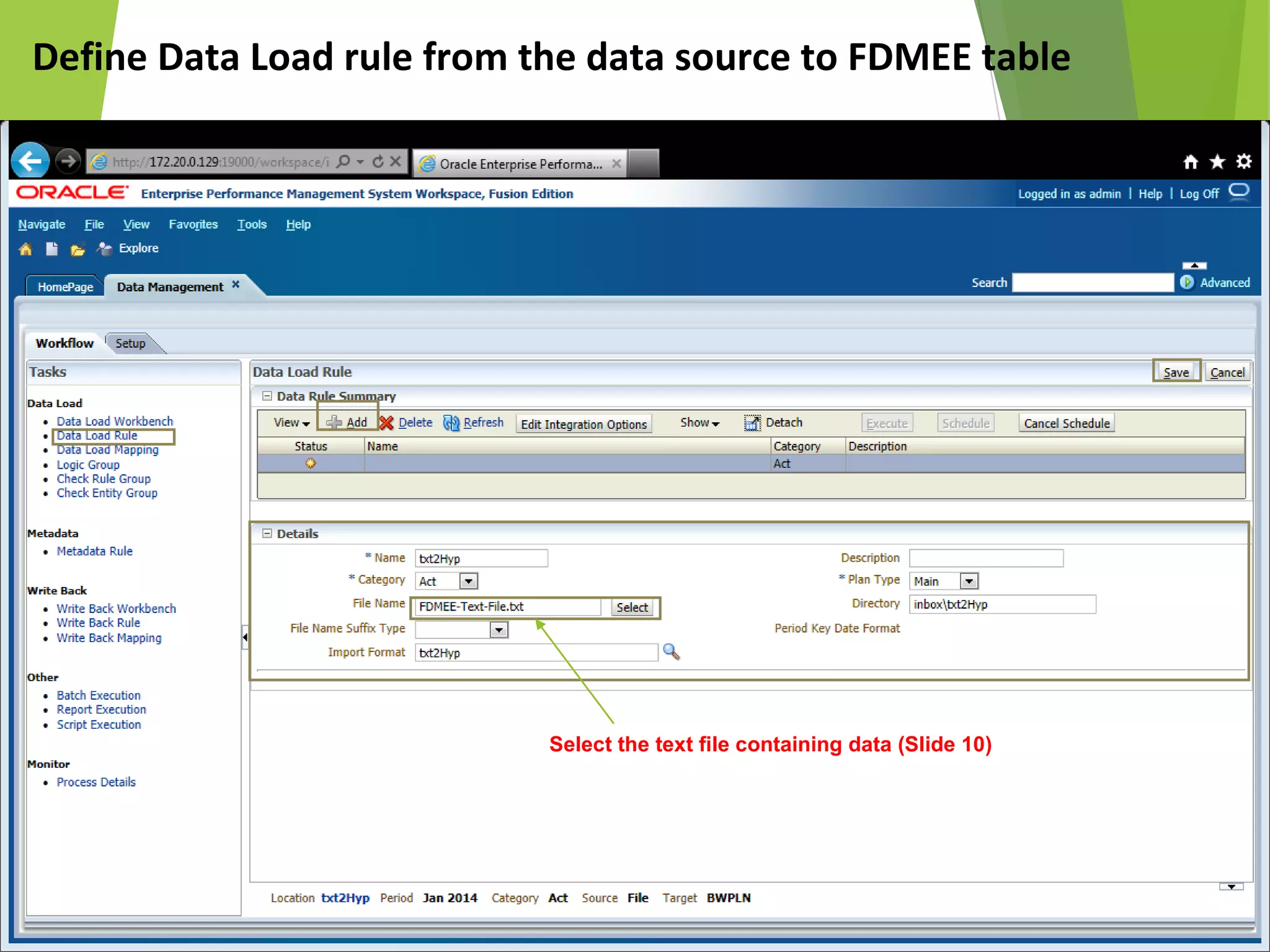 FDMEE Tutorial - Part 1 | PPT