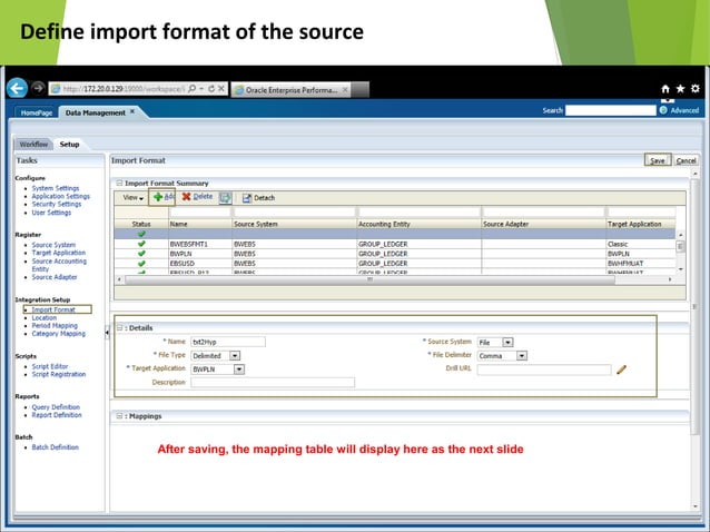 FDMEE Tutorial - Part 1 | PPT