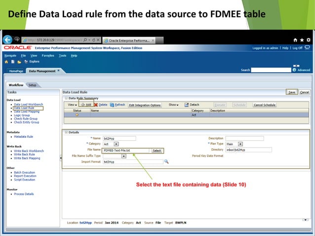 FDMEE Tutorial - Part 1 | PPT