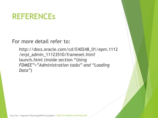 FDMEE Tutorial - Part 1 | PPT