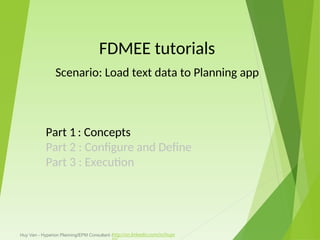 fdmee tutorial for data loading and transforming.ppt