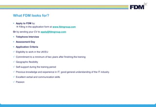 Fdm presentation | PPTX | Business | Business and Finance