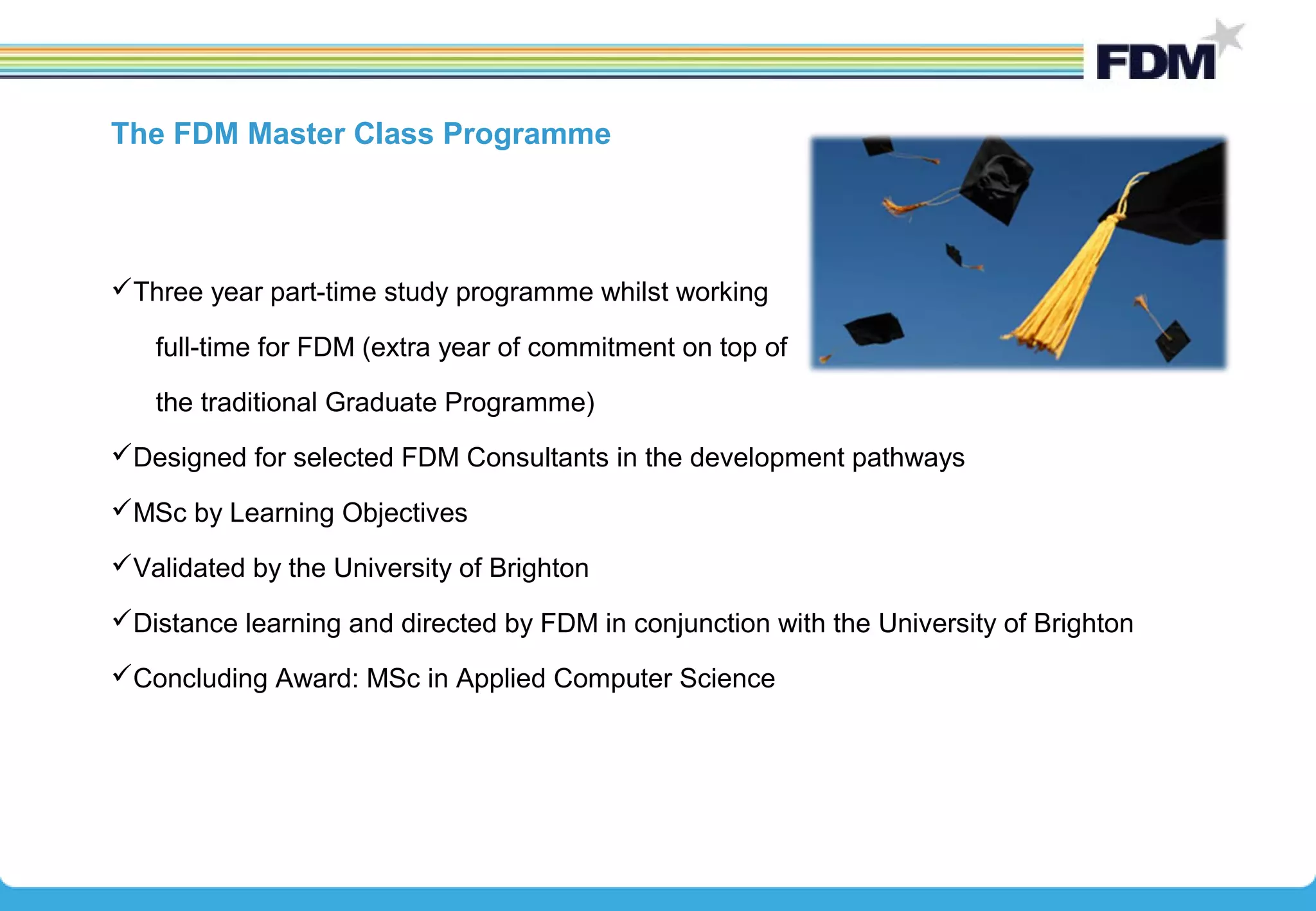 FDM Graduate Programme - SBA Presentation | PPT