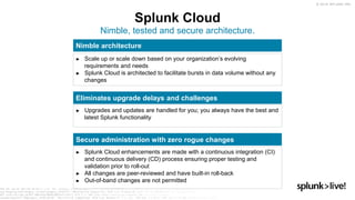 Turning Data Into Business Outcomes with the Splunk Platform | PPT