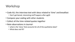 Fdn016 term 2 week 4 interview analysis | PPT