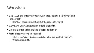 Fdn016 term 2 week 4 interview analysis final | PPT