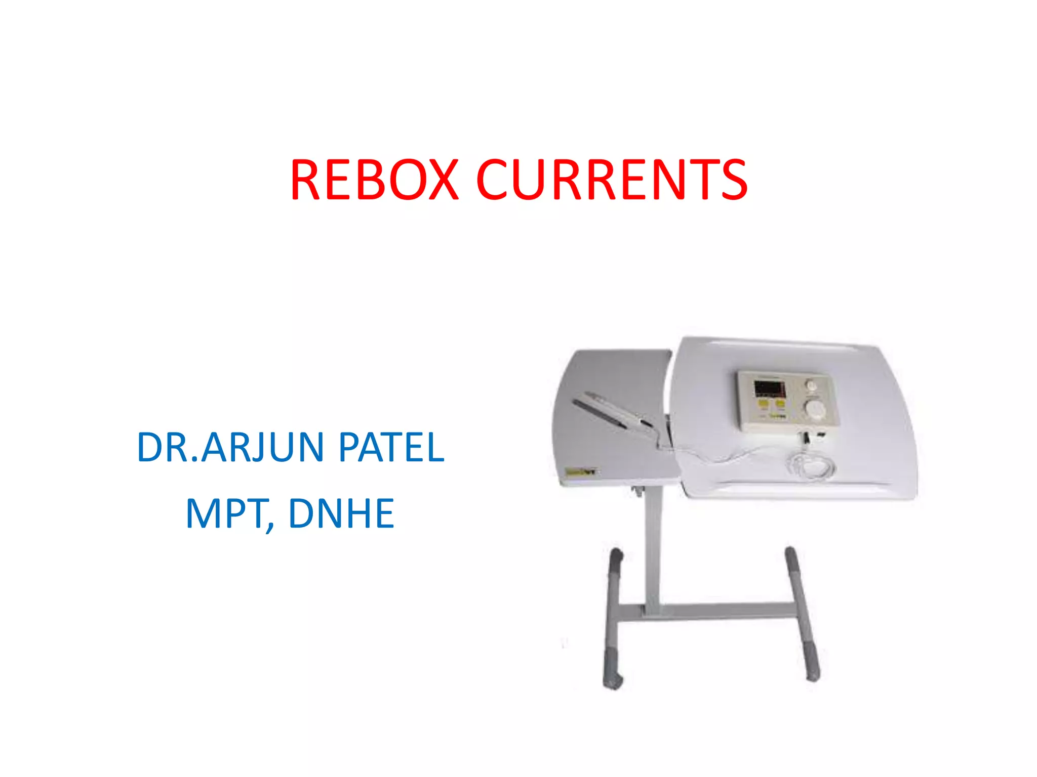 Rebox current | PPT