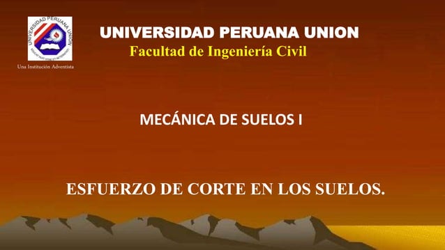 MECANICA DE SUELOS II esfuerzo-en-masa-de-suelo | PPTX | Physics | Science