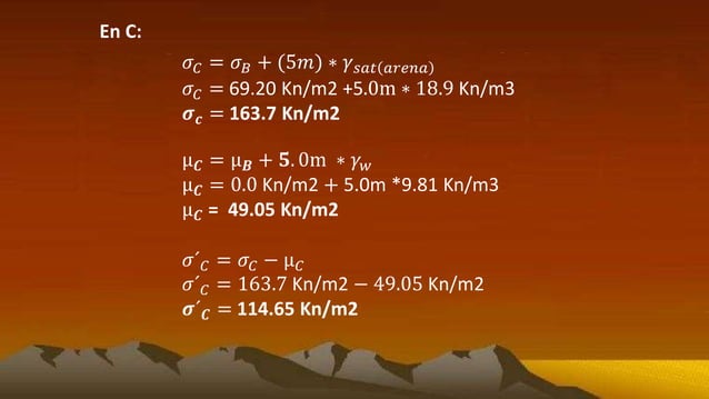MECANICA DE SUELOS II esfuerzo-en-masa-de-suelo | PPTX | Physics | Science
