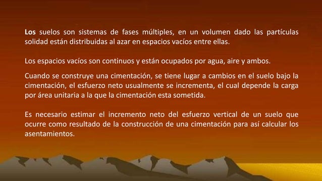 MECANICA DE SUELOS II esfuerzo-en-masa-de-suelo | PPTX | Physics | Science