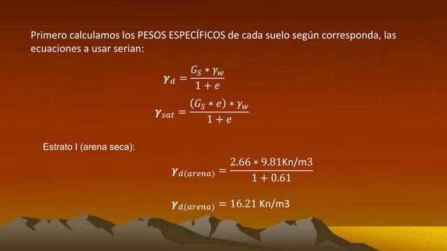 MECANICA DE SUELOS II esfuerzo-en-masa-de-suelo | PPTX | Physics | Science