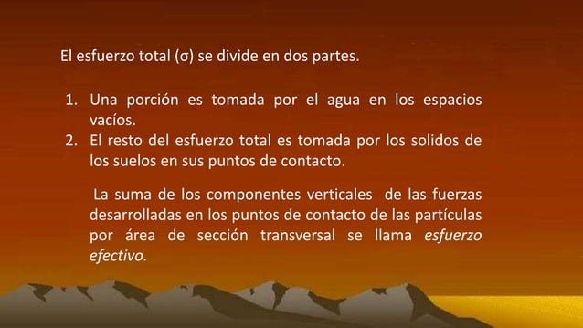 MECANICA DE SUELOS II esfuerzo-en-masa-de-suelo | PPTX | Physics | Science