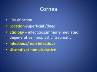RAMJI PANDEY cornea class-2 | PPT