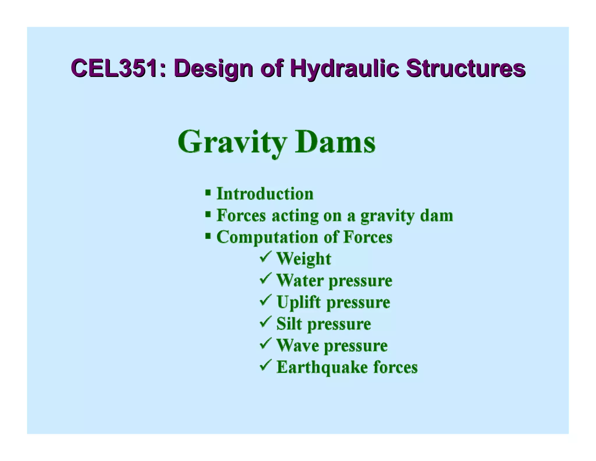 Fdocuments.in gravity dams-ppt | PPT