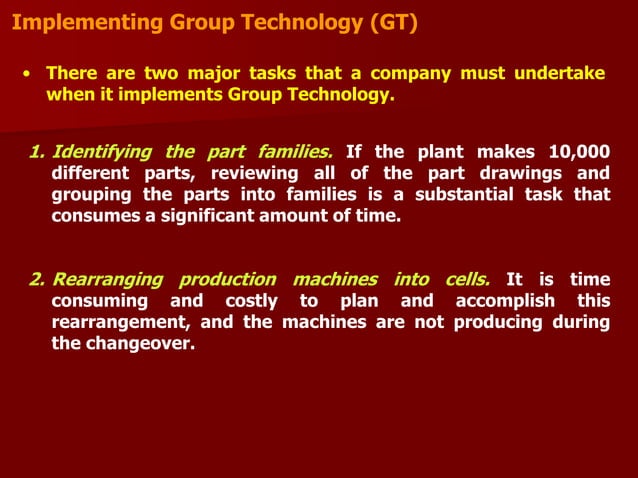 group technology-and-cellular-manufacturing-i | PPT | Manufacturing ...
