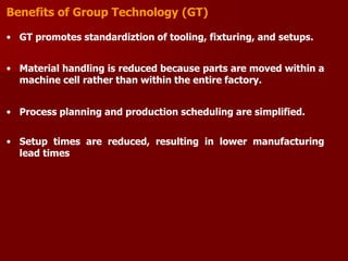 group technology-and-cellular-manufacturing-i | PPT