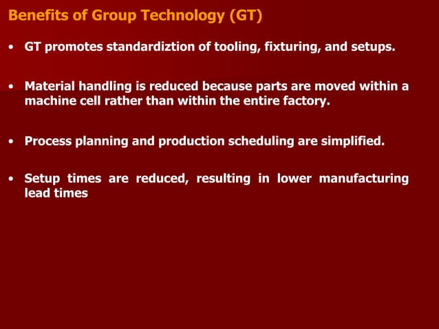 group technology-and-cellular-manufacturing-i | PPT | Manufacturing ...