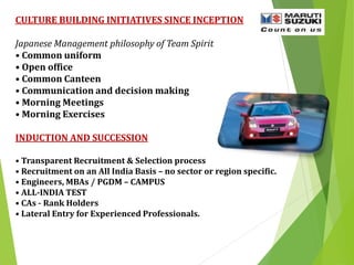 Fdocuments.in maruti suzuki-hr-practices | PPTX