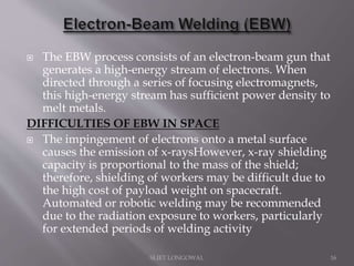 Welding in space | PPTX | Physics | Science