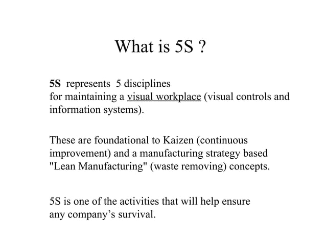 5s-basic-training and Implementation.ppt | Home Improvement | Home & Garden